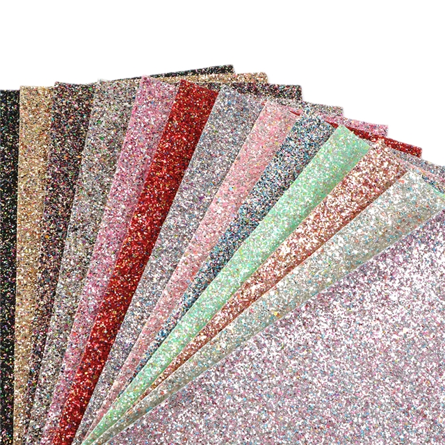 chunky glitter sequins synthetic leather chunky glitter sequins ...