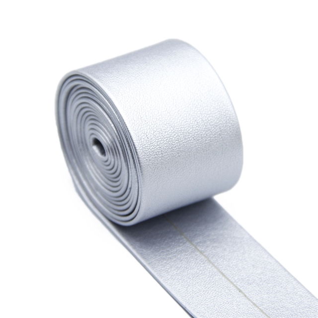 Layering synthetic leather Ribbons david accessories on diyribbon